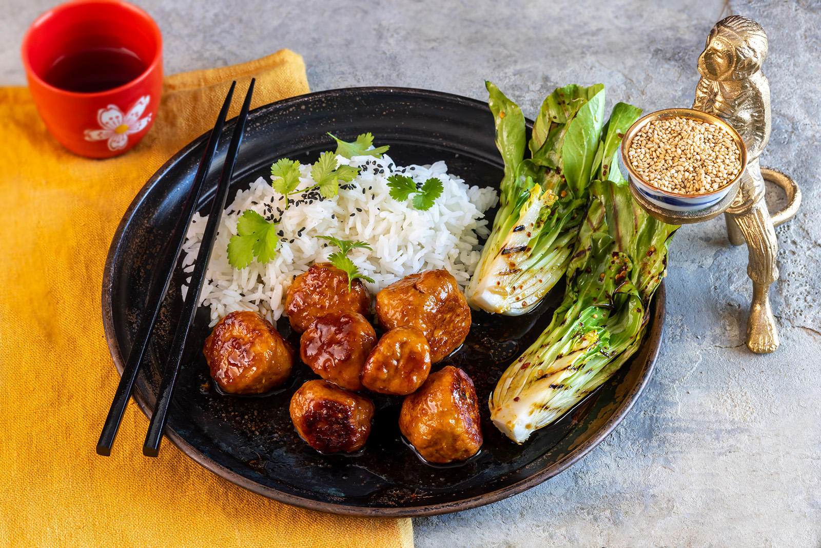 Koreanska köttbullar | Mrs Chengs