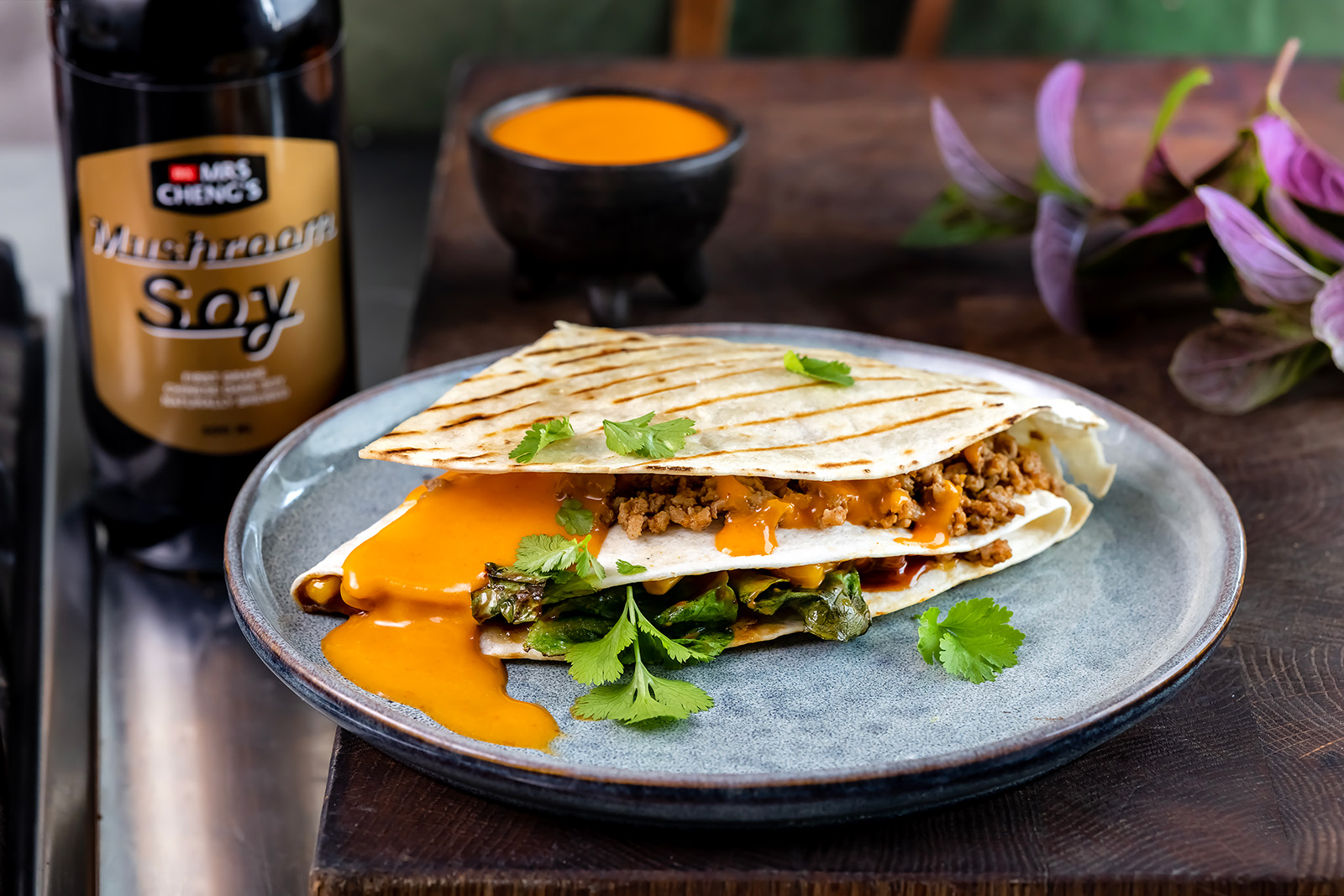 Asiatisk taco fold | Mrs Chengs